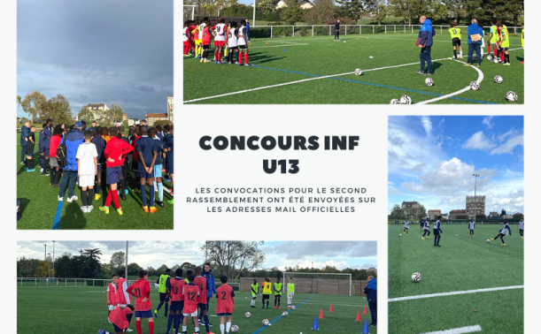 [Concours INF U13 👦] – DISTRICT DU VAL-DE-MARNE DE FOOTBALL